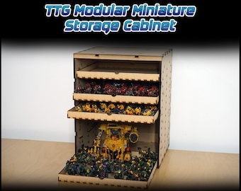 TTG Modular Miniature Storage Cabinet - Etsy