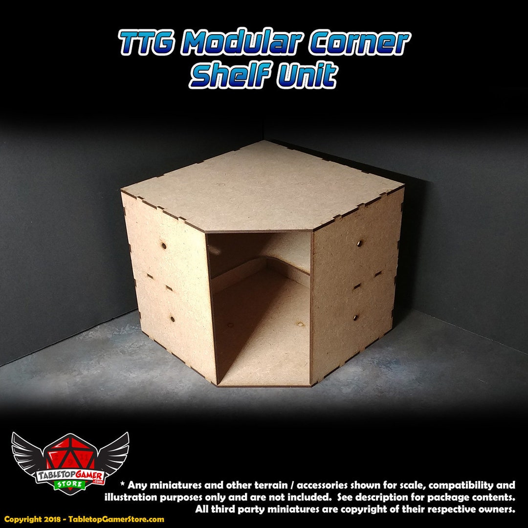 TTG Modular Corner Shelf Unit - Etsy