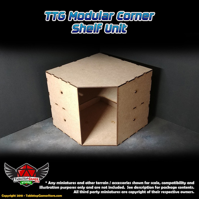 TTG Modular Corner Shelf Unit - Etsy