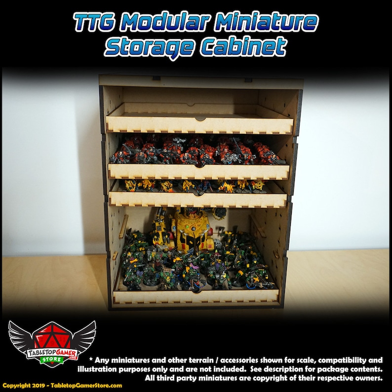 TTG Modular Miniature Storage Cabinet - Etsy