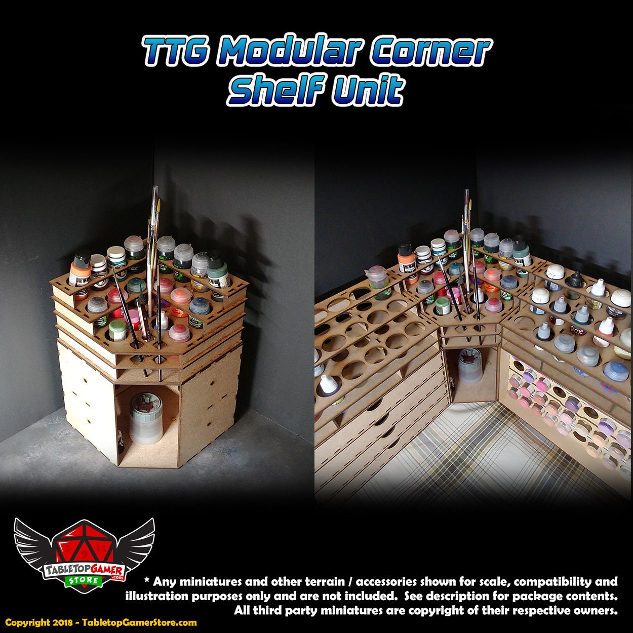 TTG Modular Corner Shelf Unit - Etsy