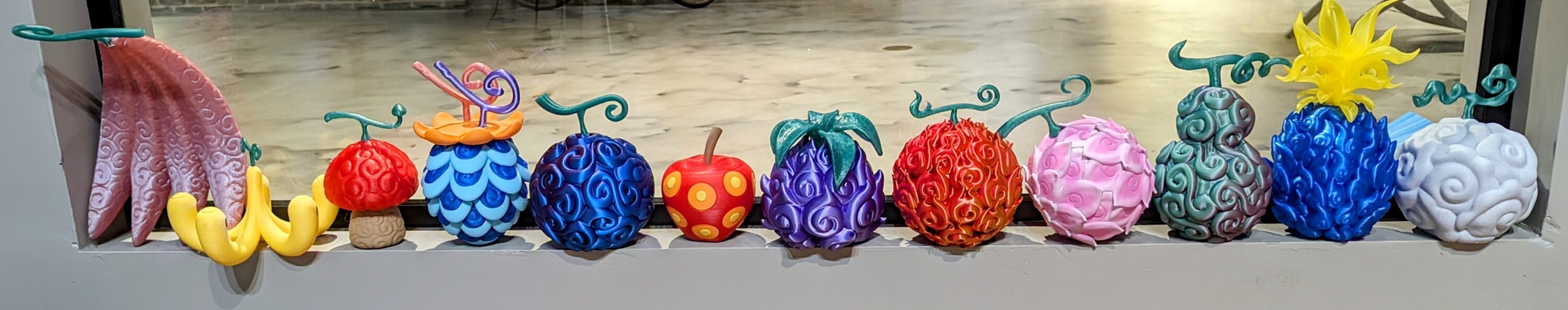 3D Printed Hollow-hollow Devil Fruit / Horo-horo No Mi - Etsy Australia