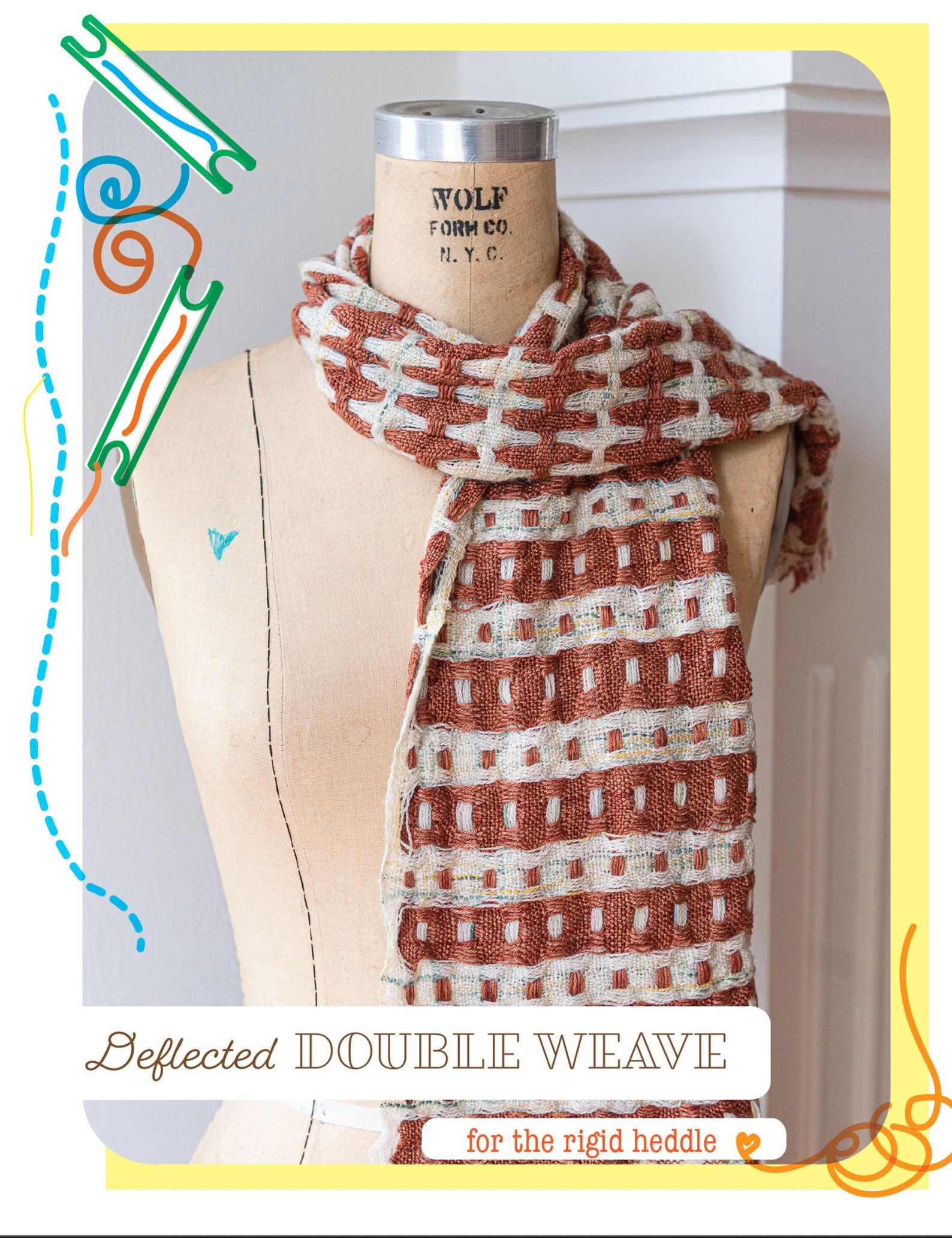 Deflected Double Weave Scarf for Rigid Heddle - Digital PDF Pattern - Etsy