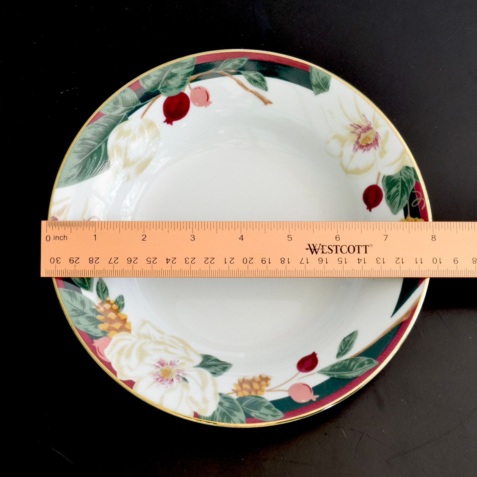 Magnolia by Tienshan Fine China Set of 5 Rim Soup Cereal Salad - Etsy