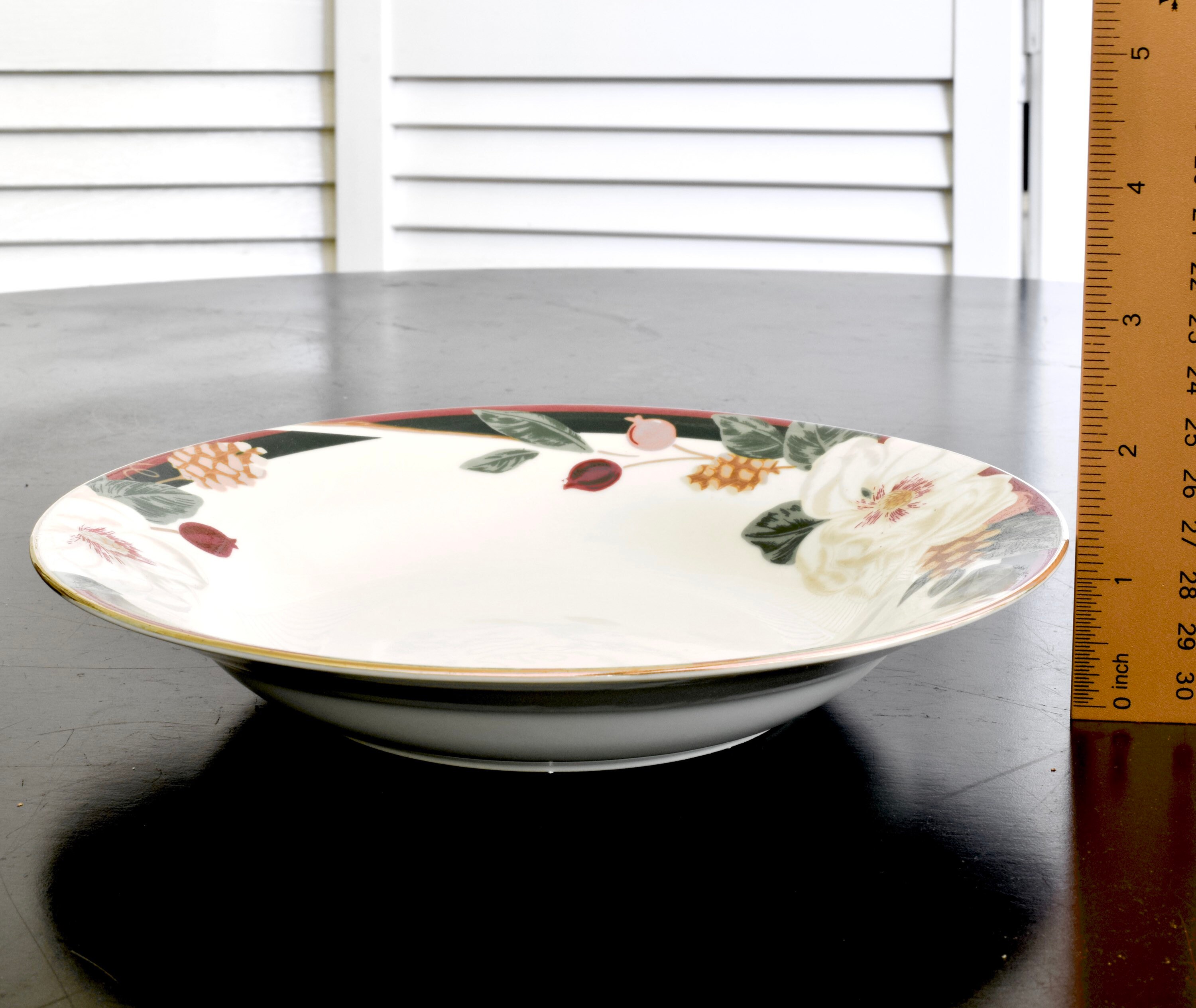 Magnolia by Tienshan Fine China Set of 5 Rim Soup Cereal Salad - Etsy