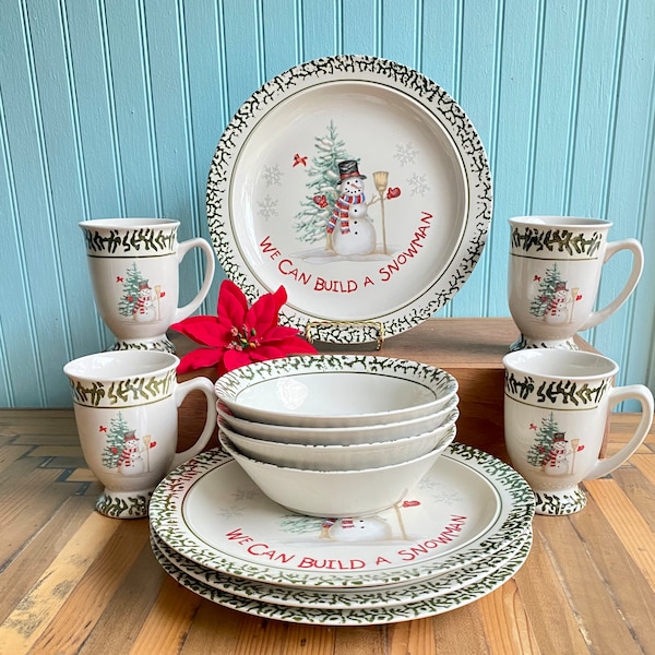 Christmas Dinnerware - Etsy