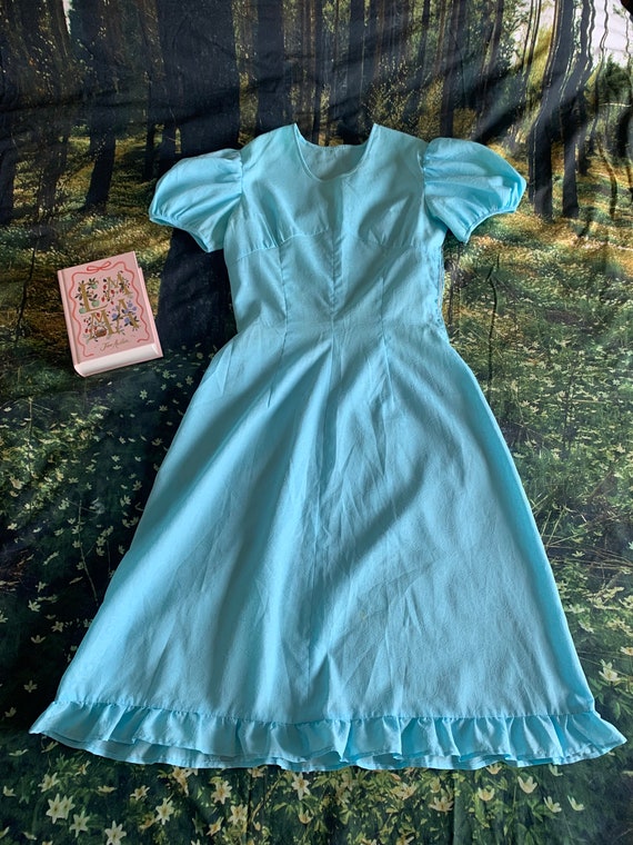 Vintage Princess Puff Dress - Gem
