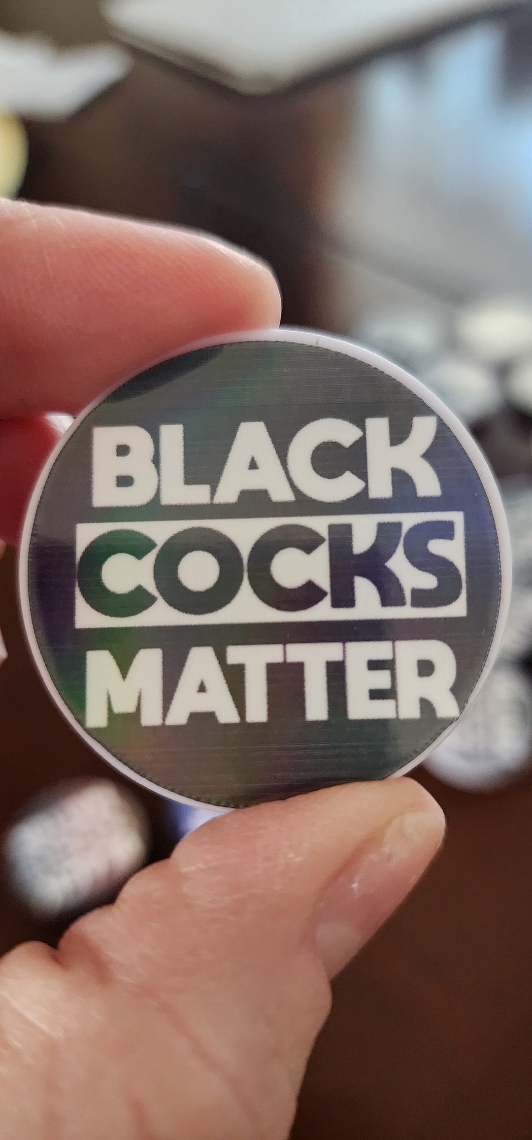 Black Cocks Matter Pop Socket - Etsy