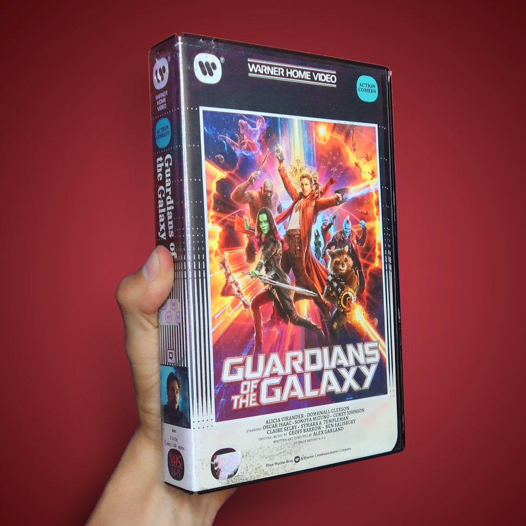 Guardians of the Galaxy VHS Box Art - DOWNLOAD - Etsy