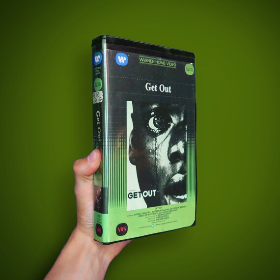 Get Out VHS Box Art DOWNLOAD | Etsy