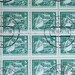 Stamp Art, Black, Budijiemy Nowa Hute, Oil Industry, 45 GR, Poland ...