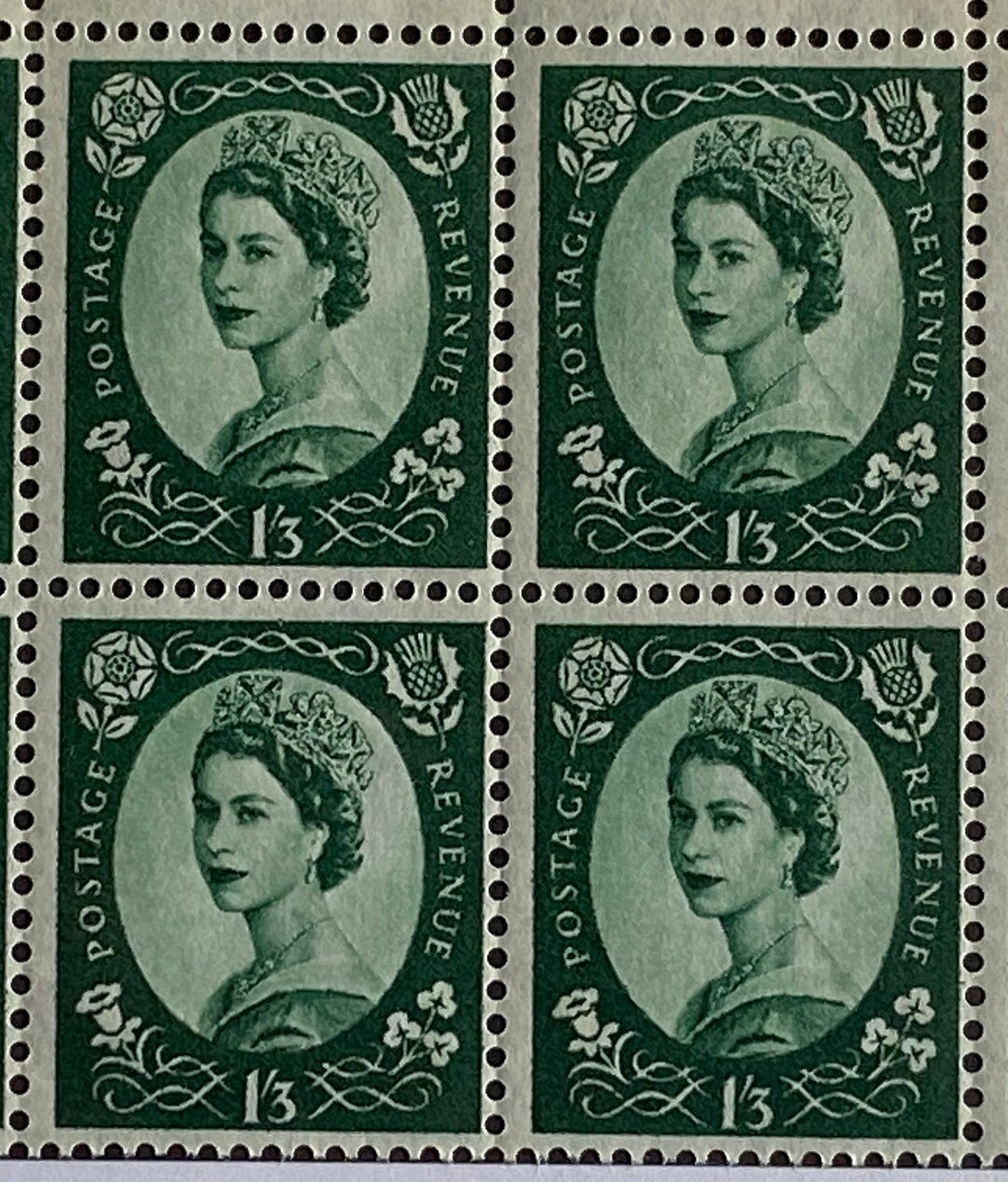 Queen Elizabeth II Stamps, 4 X Unused Great Britain Stamps - Etsy
