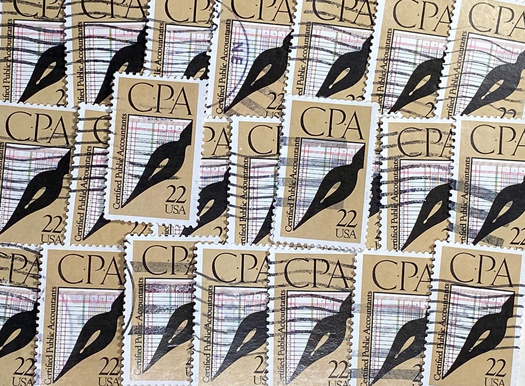 Stamp Art, CPA, Certified Public Accountant, Writing, 22 Cents, USA ...