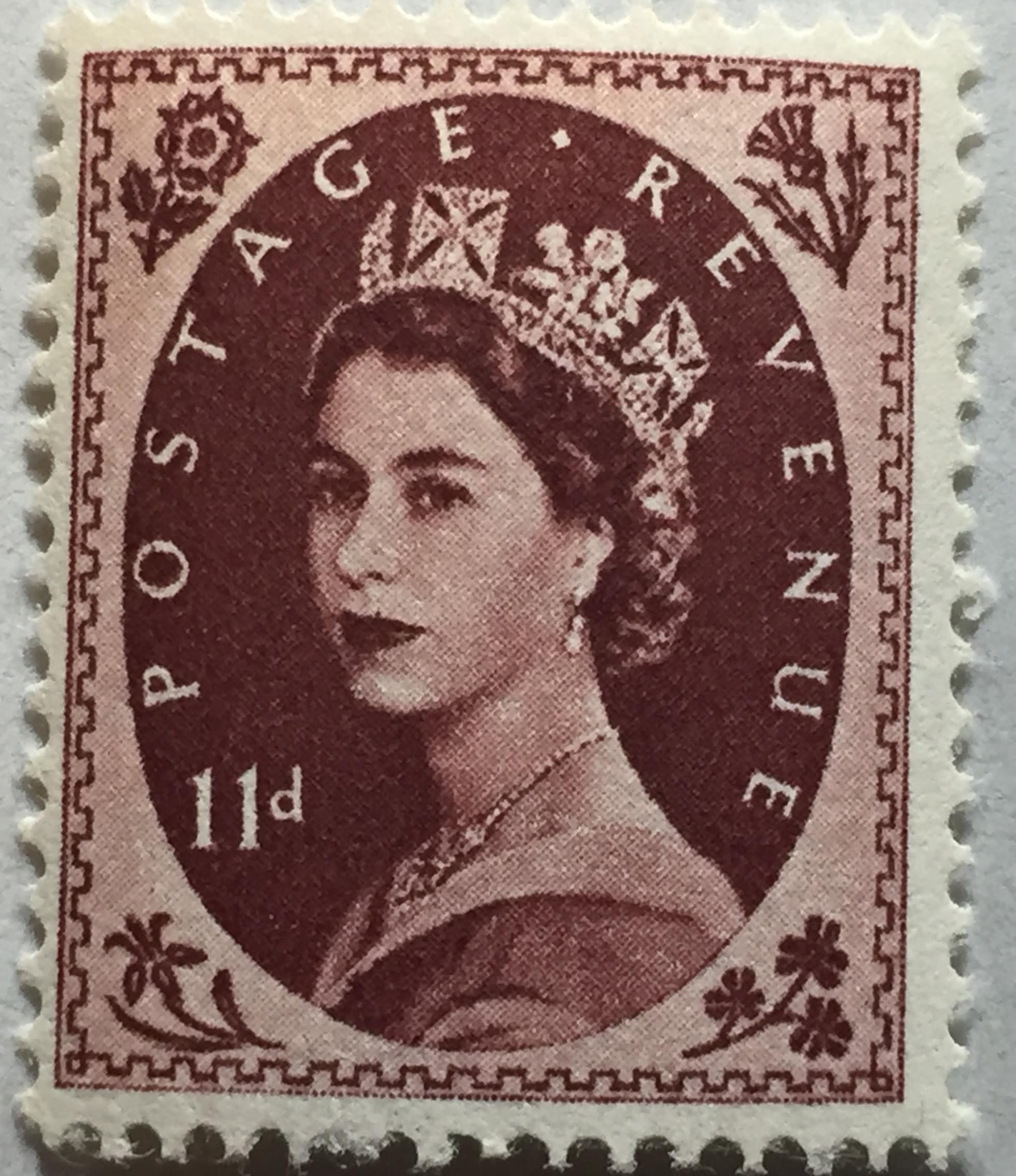 Queen Elizabeth II Stamp, 11 Decimal - Etsy