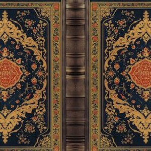 40 Persian Miniature Book Covers, Downloadable Printable Books, Set #1 ...