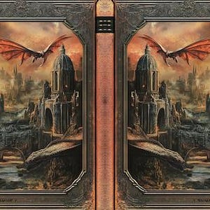 40 Fantasy Miniature Book Covers, Downloadable Printable Books, Set #2 ...