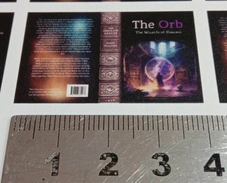 Set of 36 Magic Miniature Book Covers, Downloadable Printable Books ...