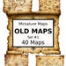 40 Old Treasure Maps, Downloadable Printable, Set #1 - Etsy