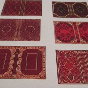 36 Vintage Miniature Book Covers, Downloadable Printable Books, Set #10 ...