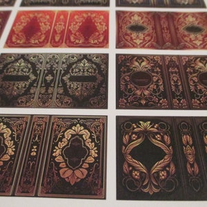 32 Vintage Miniature Book Covers, Downloadable Printable Books, Set #8 ...