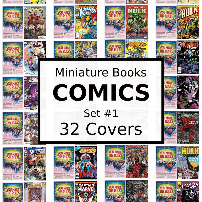 Mini Comics Diy - Etsy UK
