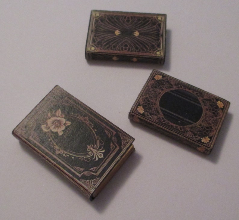 36 Vintage Miniature Book Covers, Downloadable Printable Books, Set 10 ...