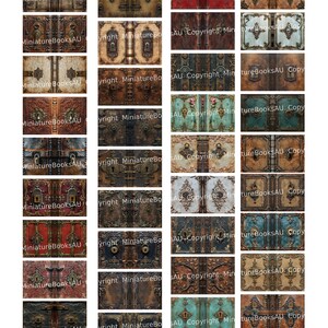 36 Keys & Locks Miniature Book Covers, Downloadable Printable Books ...