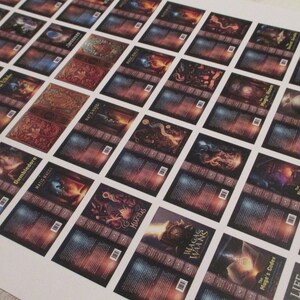 Set of 36 Magic Miniature Book Covers, Downloadable Printable Books ...