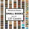 137 Small Miniature Book Covers, Downloadable Printable Books, Set 2 - Etsy