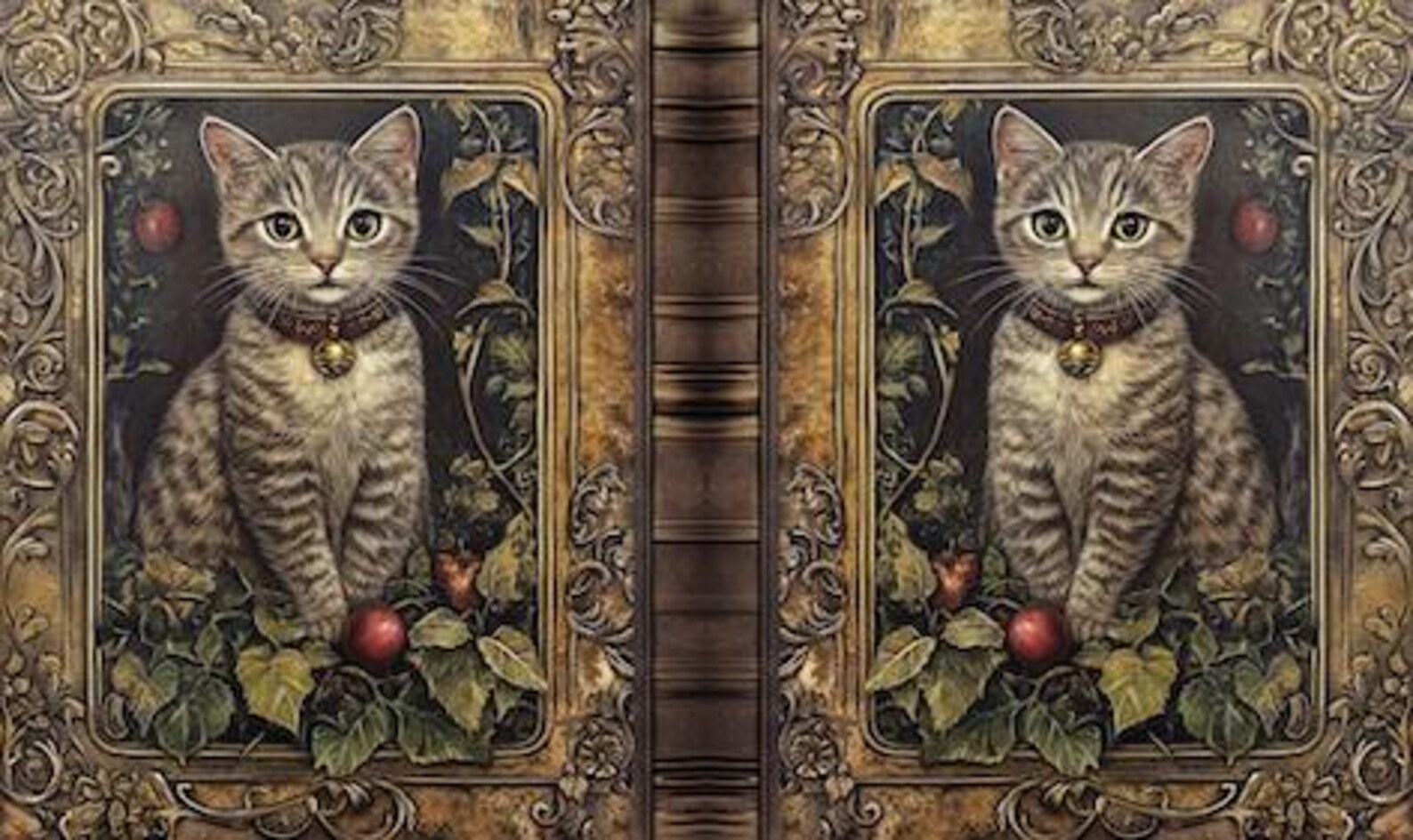 40 Cats Miniature Book Covers, Downloadable Printable Books, Set #1 - Etsy
