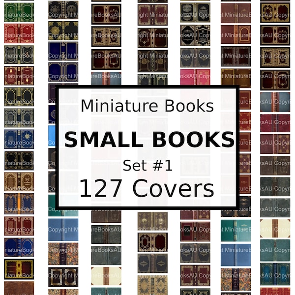 Small Vintage Books - Etsy