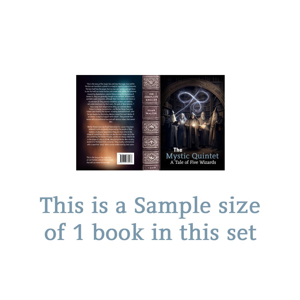 Set of 36 Magic Miniature Book Covers, Downloadable Printable Books ...