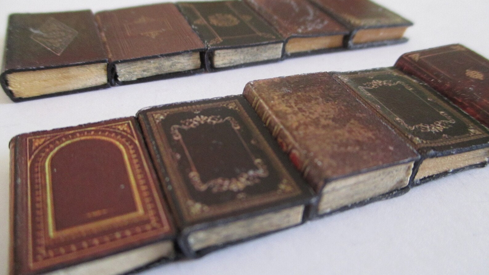 32 Vintage Miniature Book Covers, Downloadable Printable Books, Set 11 ...
