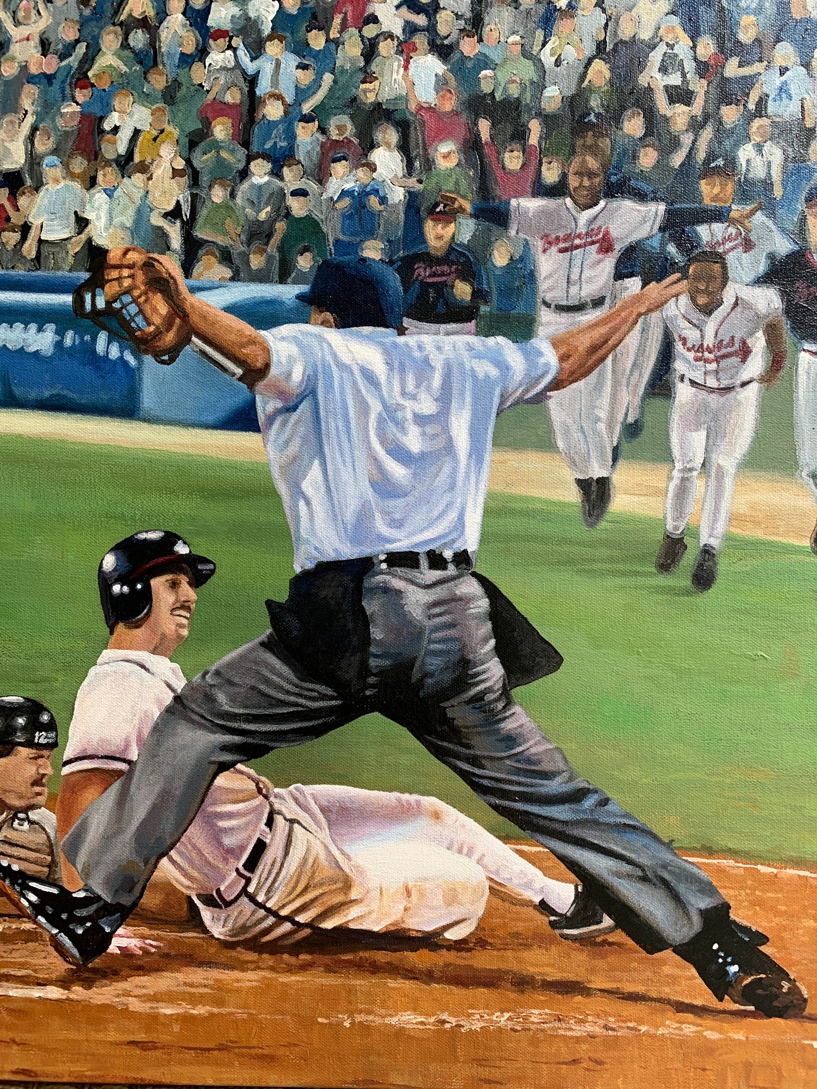 The Slide! Sid Bream 1992 NLCS - Etsy