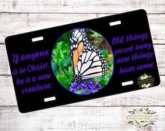 Scripture Christian License Plates - Etsy