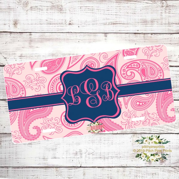 Pink and Blue Plates - Etsy