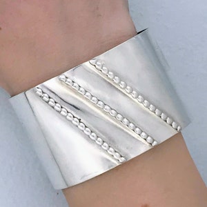 Retro Artisan Tulla Booth Modernist Sterling Silver Cuff - Etsy