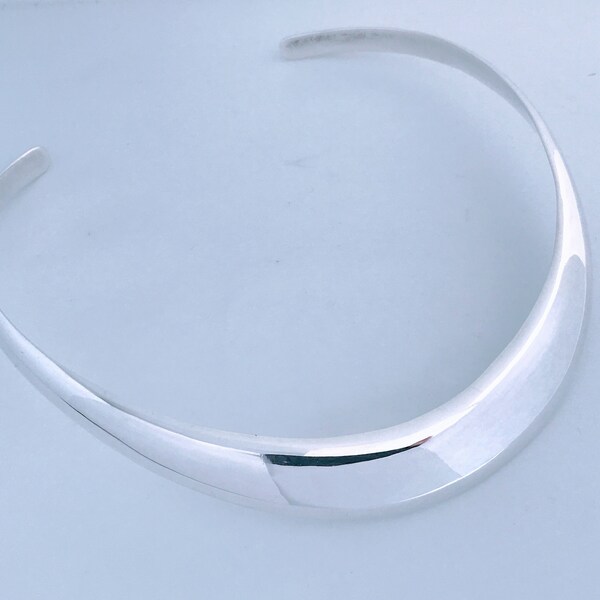 Sterling Silver Thick Chucky Necklace - Etsy