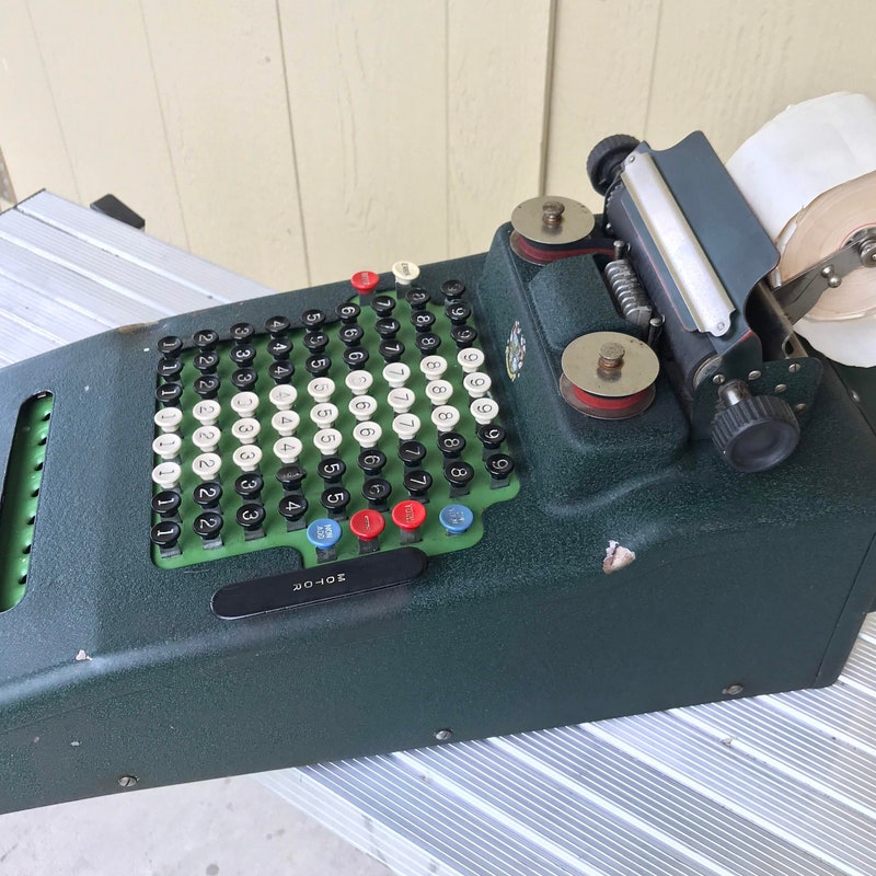Antique Adding Machine - Etsy