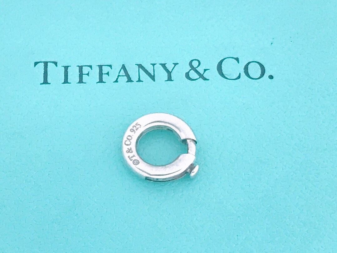 Authentic Tiffany Co 925 Sterling Silver 10mm Spring Jump Ring Charm ...