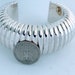 Modernist Simon Sebbag SSD Sterling Silver Cuff Bracelet, Thick Wide ...