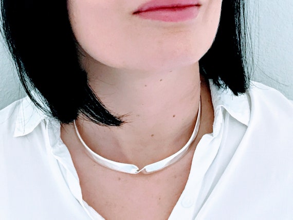 925 sterling silver choker necklace store