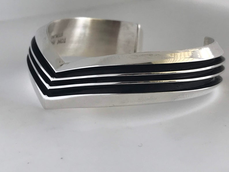 Native American Navajo Tom Hawk Sterling Silver Cuff Bracelet - Etsy