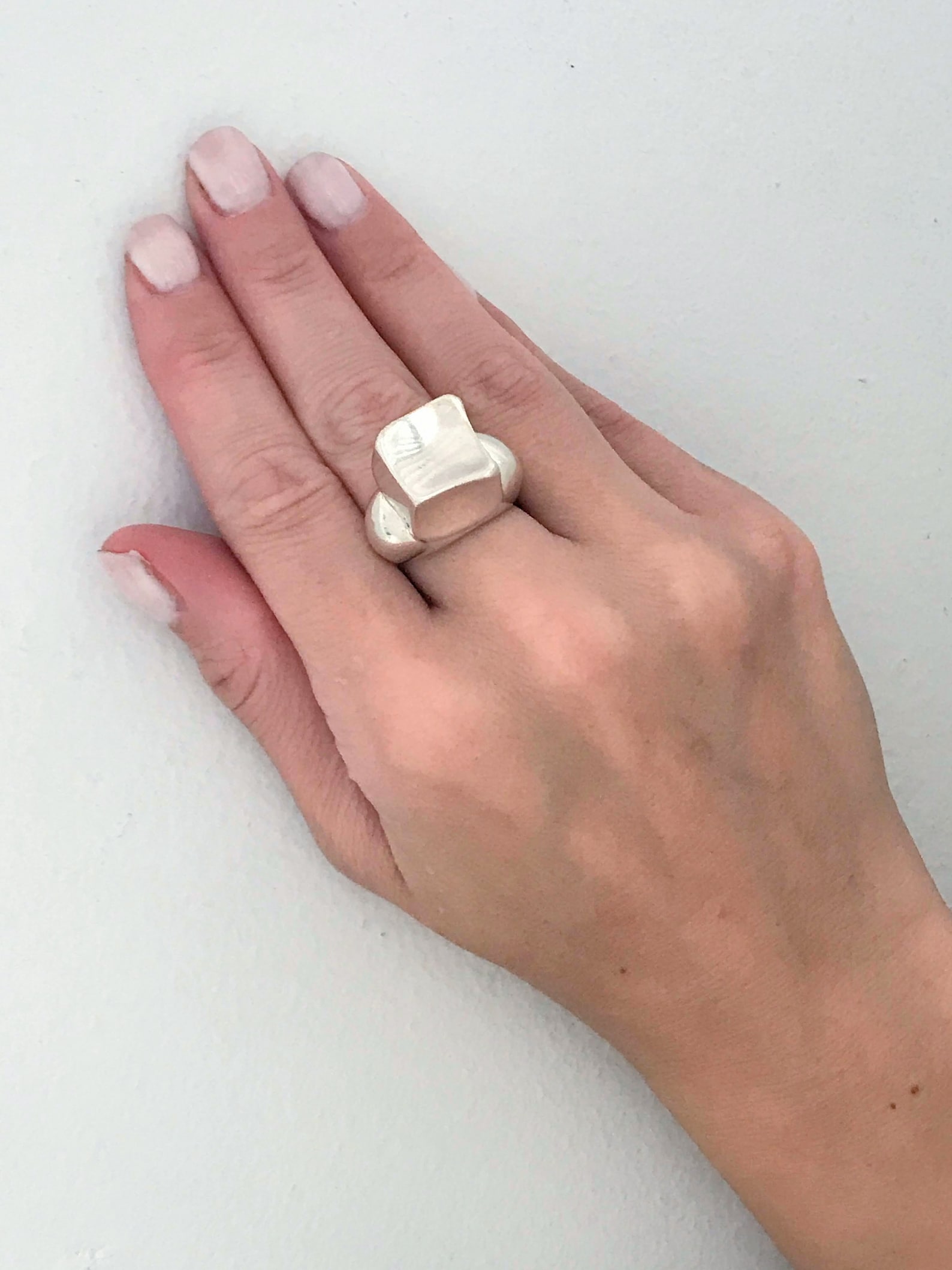 Big Bold Contemporary Sterling Silver Modernist Statement - Etsy