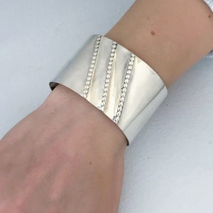 Retro Artisan Tulla Booth Modernist Sterling Silver Cuff - Etsy
