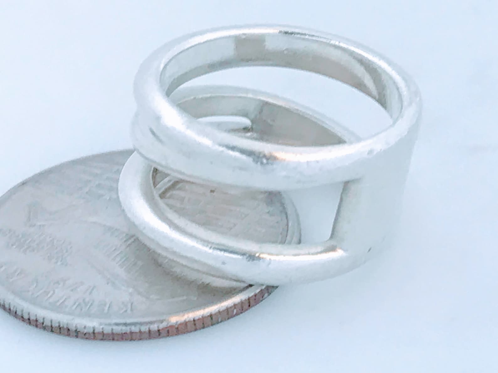 Tiffany & Co. Zig Zag Band Ring 925 Sterling Silver Authentic - Etsy