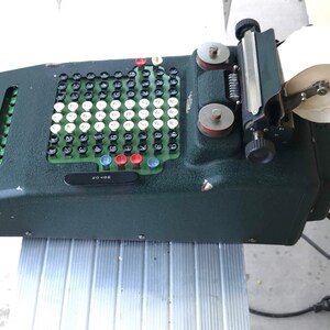 Vintage Victor Adding Machine Model W Patented 1919-1920 Good Condition ...