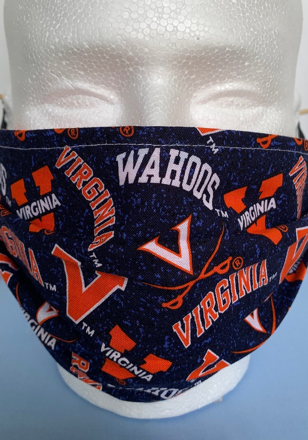 Face Mask , Washable Face Mask, Kid’s, Adult Mask, Orange and Blue.uva ...