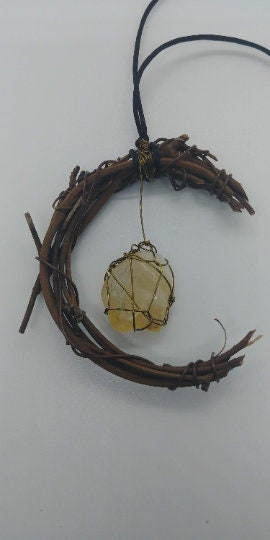 Crystal Mini Moon Wreath - Etsy