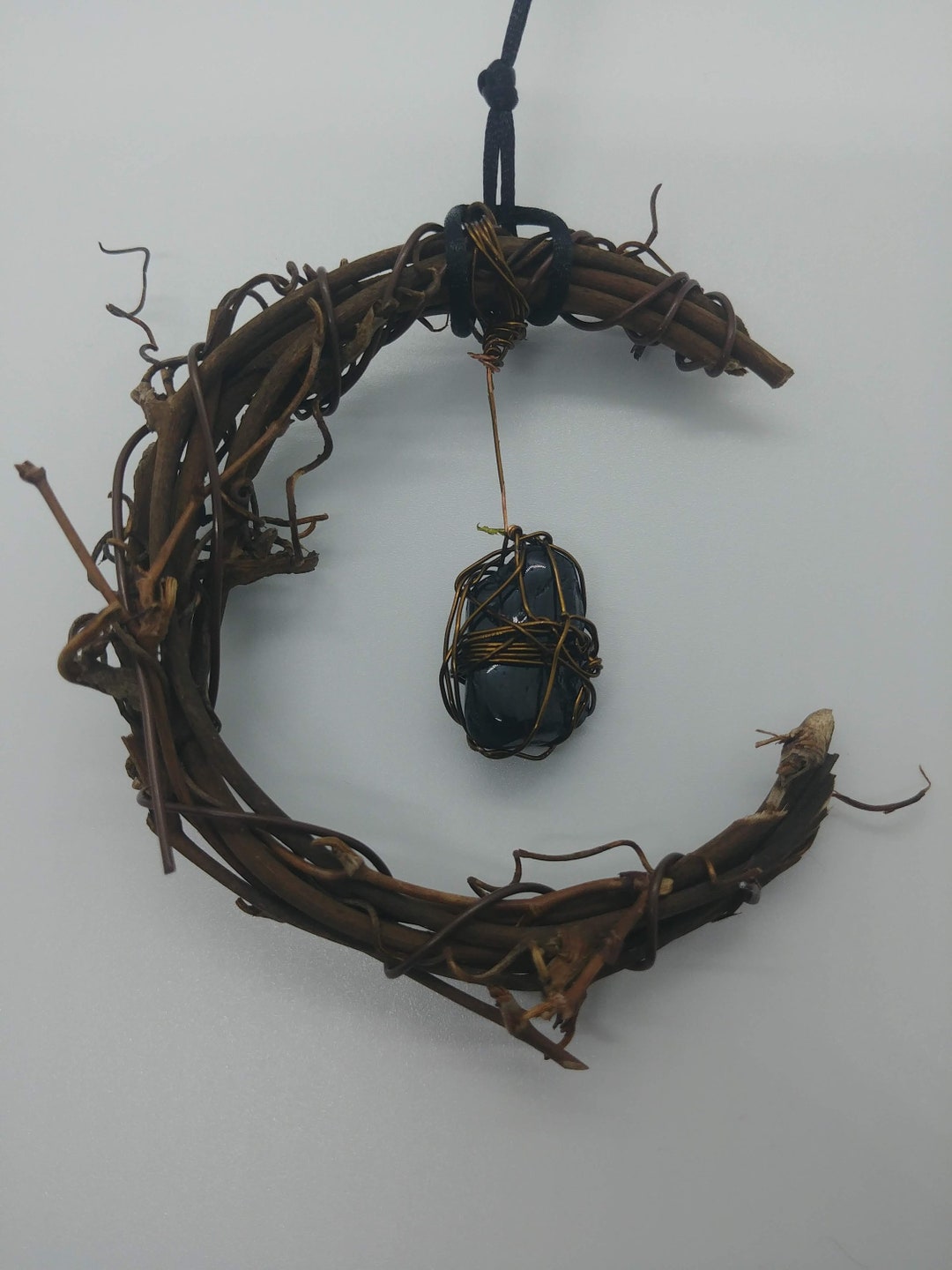 Crystal Mini Moon Wreath - Etsy